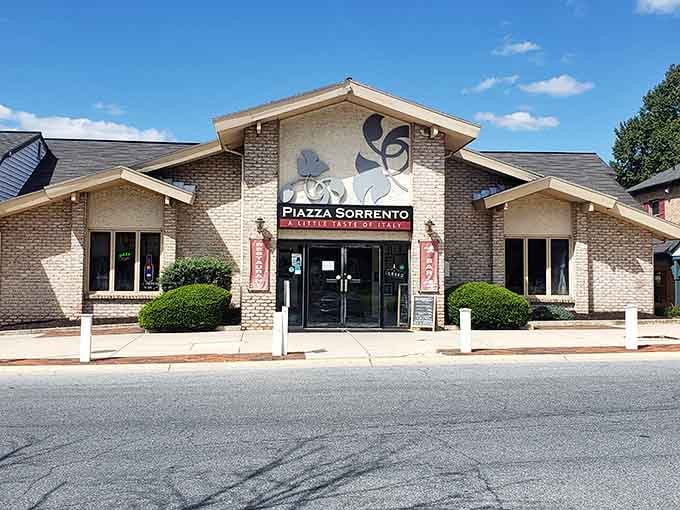 This unassuming brick building houses pizza secrets that would make any Italian grandmother nod with approval.