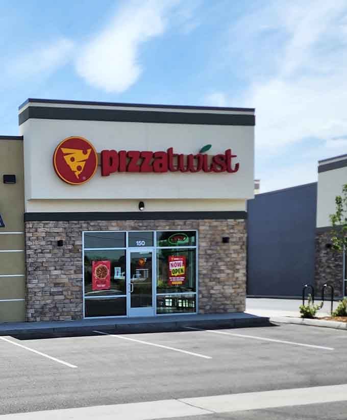 Don't let the strip mall location fool you &ndash; inside awaits a pizza experience that will redefine your spice expectations.