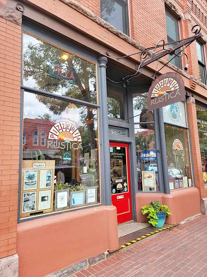 That red door opens to Italian dreams made real in the heart of Colorado Springs.