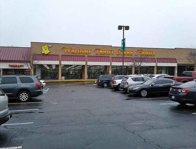 That packed parking lot tells the whole story, when this many cars gather, something wonderful's happening inside those doors.