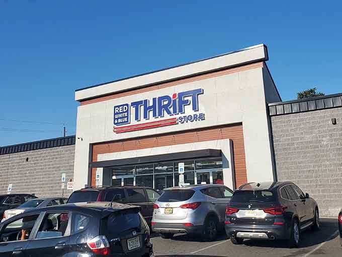 When the parking lot's this full, you know the deals inside are worth fighting traffic for, friend.