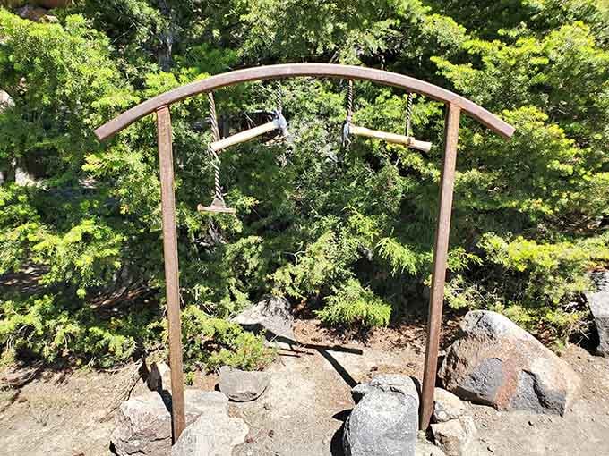 Hidden among juniper trees, this natural percussion section has been millions of years in the making.