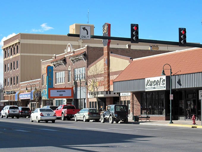 Small-town charm meets modern convenience where parking spaces outnumber the stress of finding one by ten.