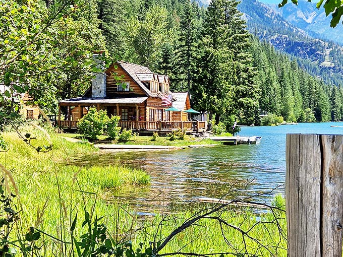 No roads lead to this paradise. Stehekin's waterfront homes can only be reached by boat, seaplane, or a very determined hiker.