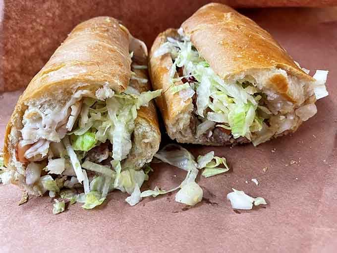 The Sweet Teddy T: proof that turkey and roast beef can create beautiful music together.