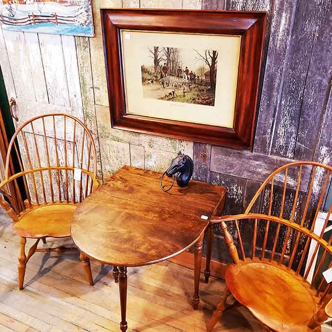 These Windsor chairs have hosted more family conversations than your smartphone ever will, and they never needed charging.