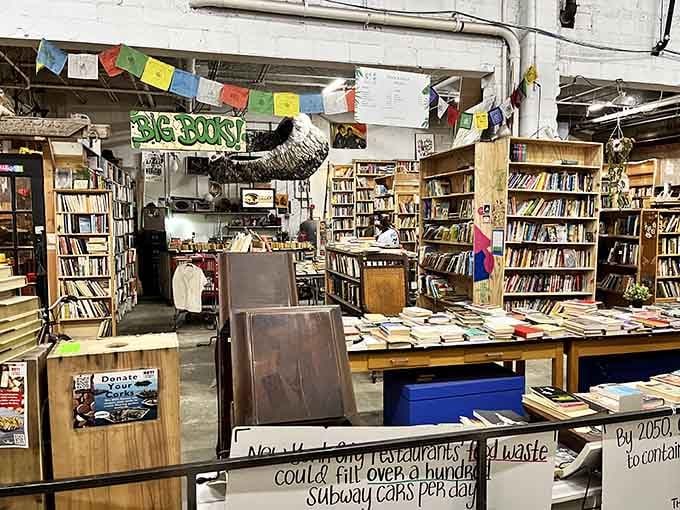 Literature lovers rejoice! Big Reuse's book section offers endless opportunities to discover someone else's favorite novel or forgotten bestseller.