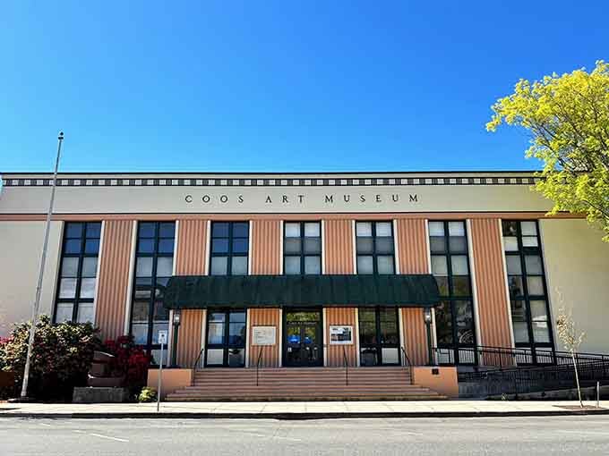 The Coos Art Museum brings culture to the coast without the pretension, just honest art in an honest building.