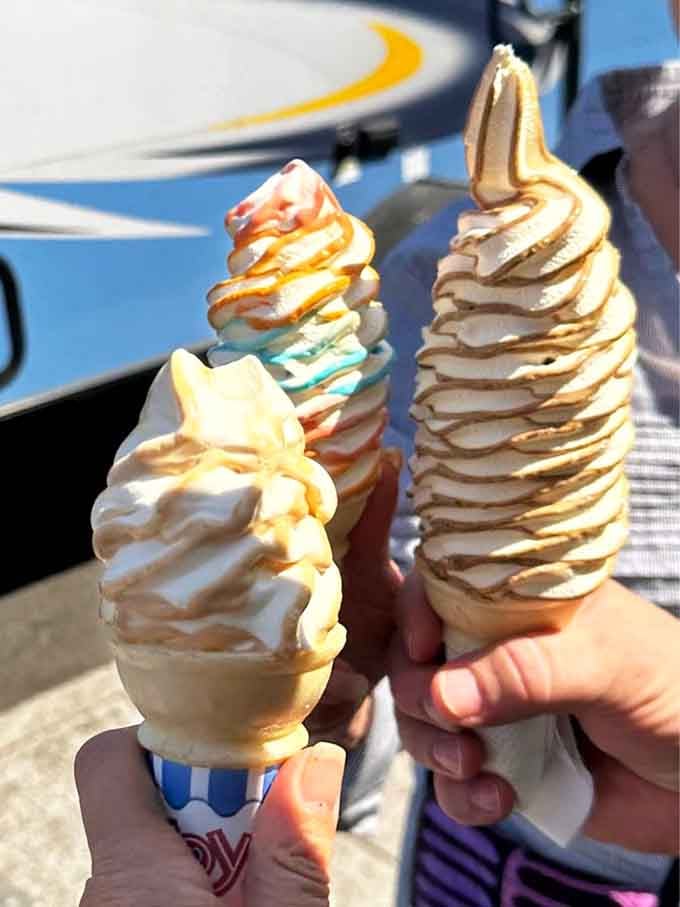 Two cones walk into a drive-in, and suddenly you understand why people drive hours for this moment.