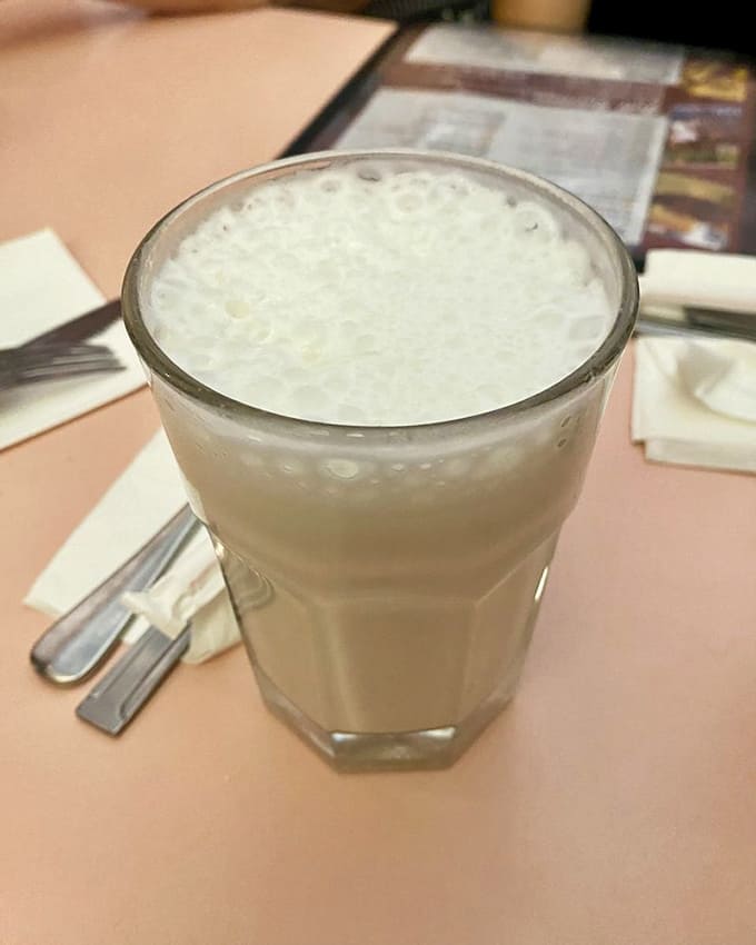 The legendary egg cream&mdash;no eggs, no cream, just a magical New York potion of milk, seltzer, and chocolate syrup that somehow tastes like childhood.