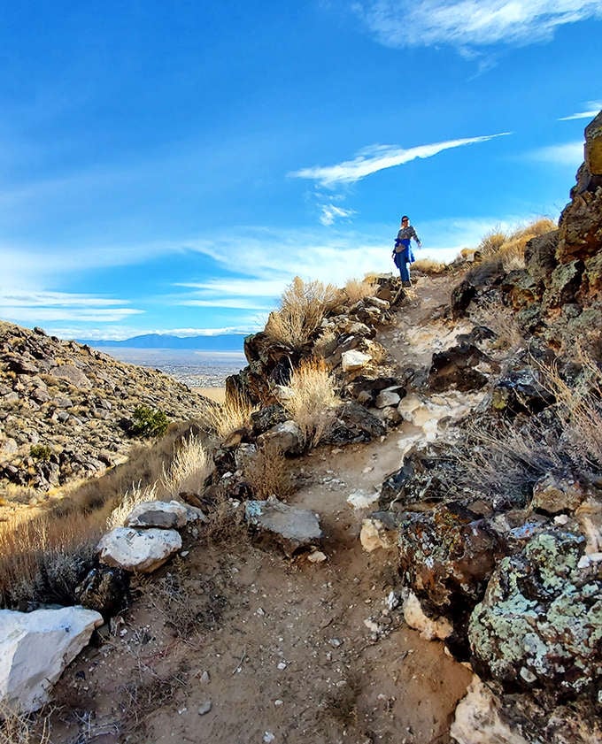 Hiking El Cerro de Los Lunas rewards adventurers with panoramic views that make you feel like you've discovered New Mexico's best-kept secret.