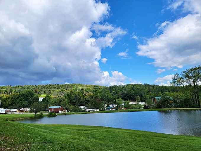 Rolling countryside that reminds you New York has more personalities than just the one everyone thinks of.