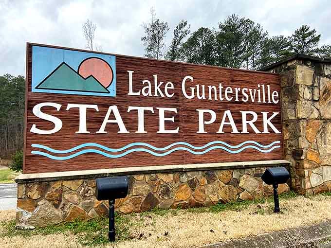 The welcome sign doesn't lie, this state park delivers on every promise it makes to weary travelers.