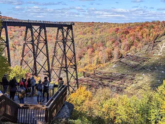 Fall foliage transforms the valley into a painter's palette, drawing visitors who appreciate nature's finest work.
