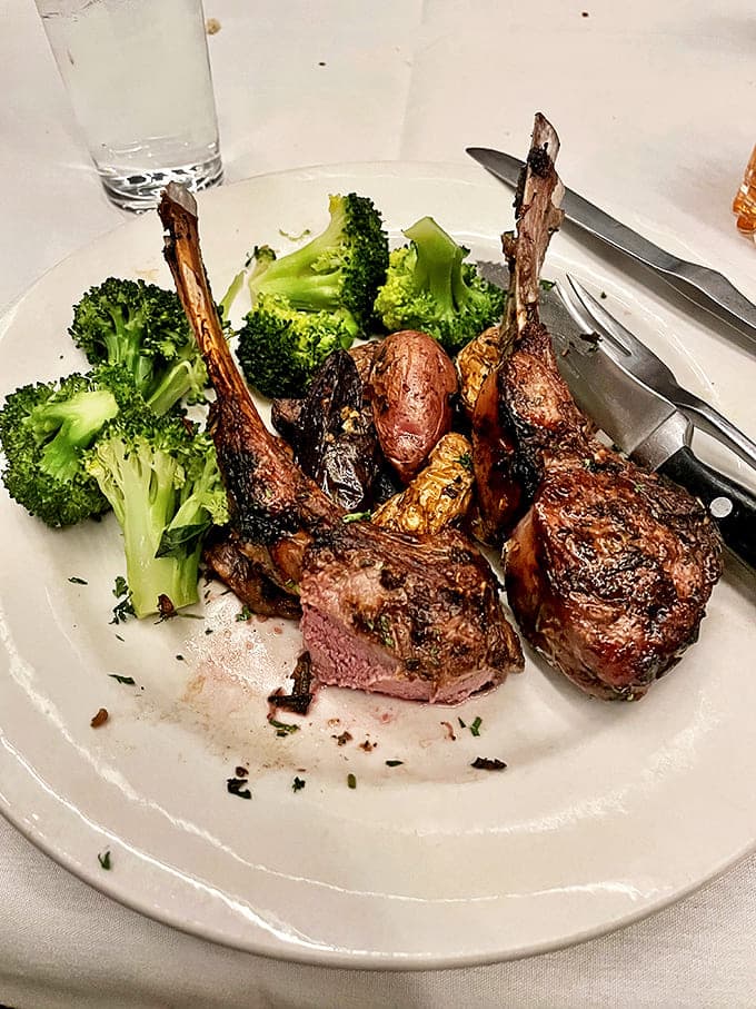 Lamb chops that make you want to write poetry. These bone-in beauties with perfectly charred edges might just make you forget about steak... temporarily.