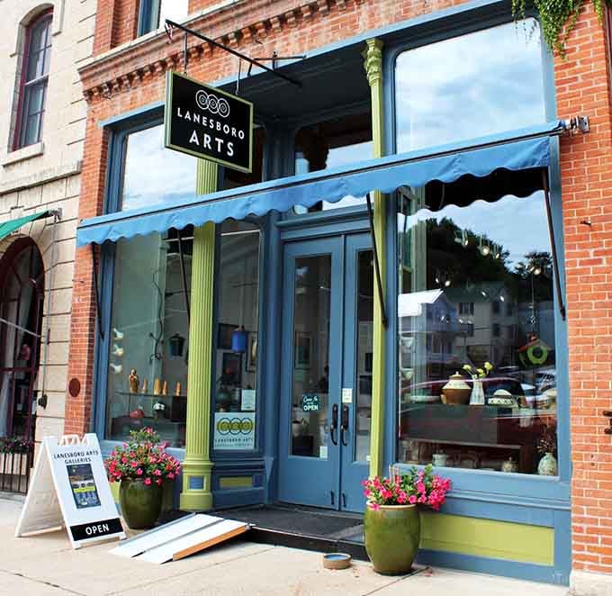 Lanesboro Arts showcases local creativity behind blue doors that practically beg you to come discover something unexpected inside.