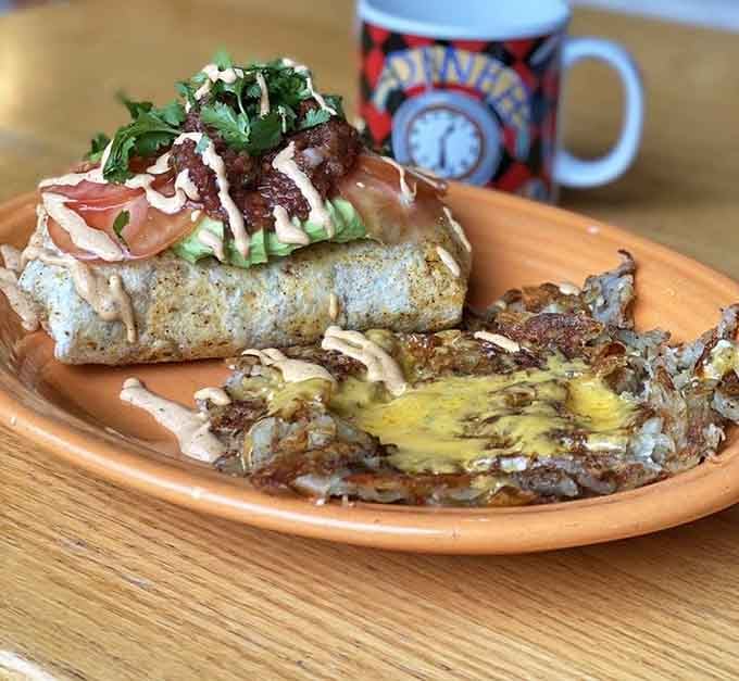 The Mystery Burrito arrives like a wrapped present, except this gift always contains deliciousness instead of socks.