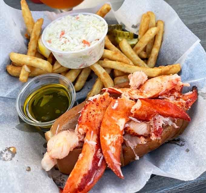 Behold the lobster roll that'll make you forget every other sandwich you've ever considered important in life.