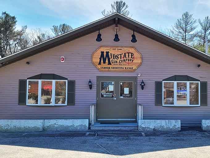 Midstate Gun Company represents Rhode Island's blend of tradition and recreation, where sportsmen gather to share stories and skills.