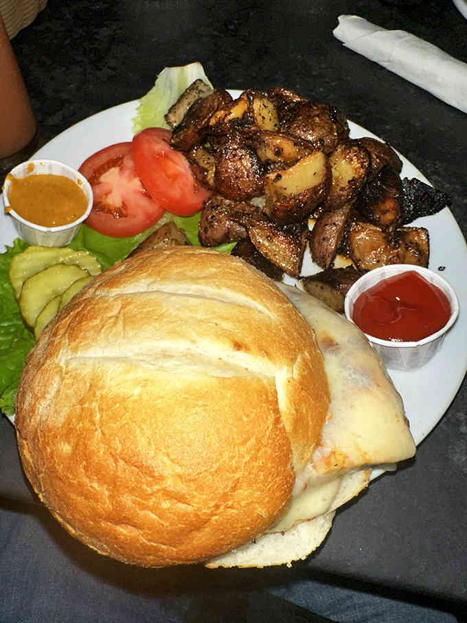 That golden-brown bun and perfectly seasoned potatoes prove science and comfort food make excellent lab partners.