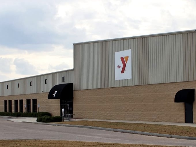 The local YMCA keeps the community moving, because even small towns need somewhere to pretend they'll use that gym membership.