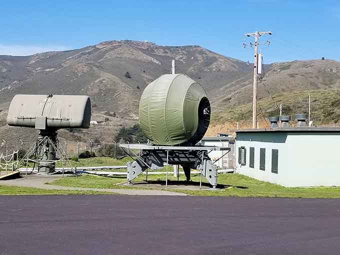 Looking down into the missile magazine is like peering into a time capsule of calculated military precision.