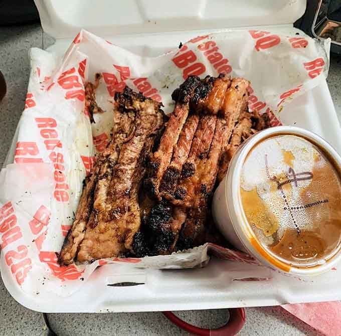 Behold the smoke ring of your dreams, proof that patience and skill created this magnificent brisket.