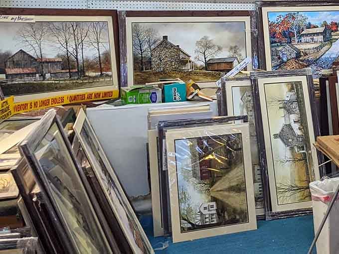 Framed countryside scenes that'll make your living room look distinguished, even if you still eat cereal for dinner.