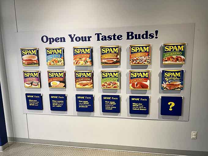Open your taste buds indeed: twelve varieties prove SPAM stopped being boring decades ago, if it ever was.
