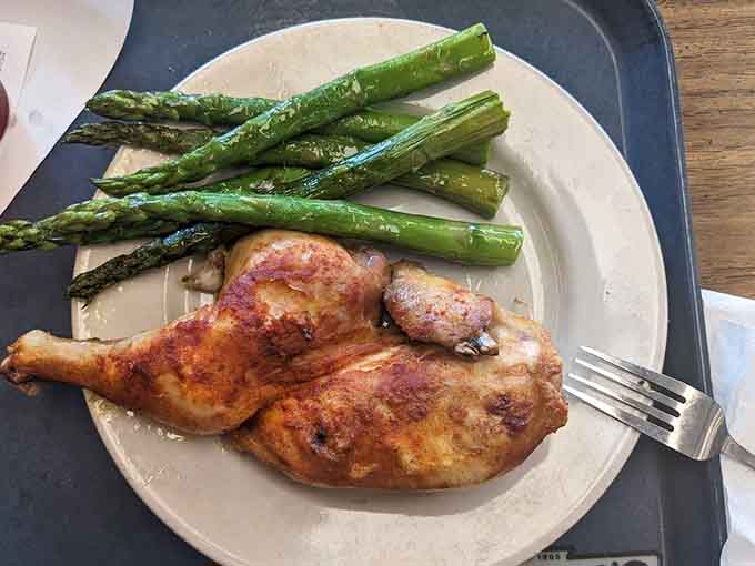 Perfectly roasted chicken with asparagus proves that simple done right beats fancy done wrong every time.