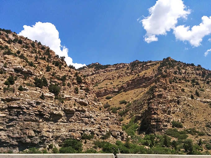 Nature didn't skimp on the scenery budget in Price. These rugged formations offer million-dollar views without the matching price tag.
