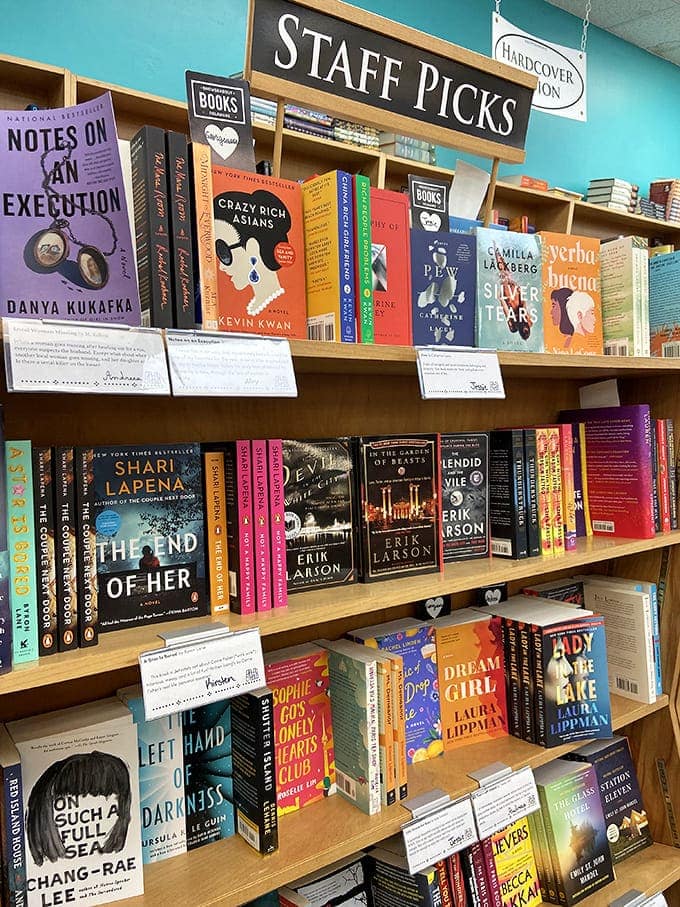 Staff Picks: where booksellers play literary matchmaker, introducing you to your next favorite author with handwritten passion.