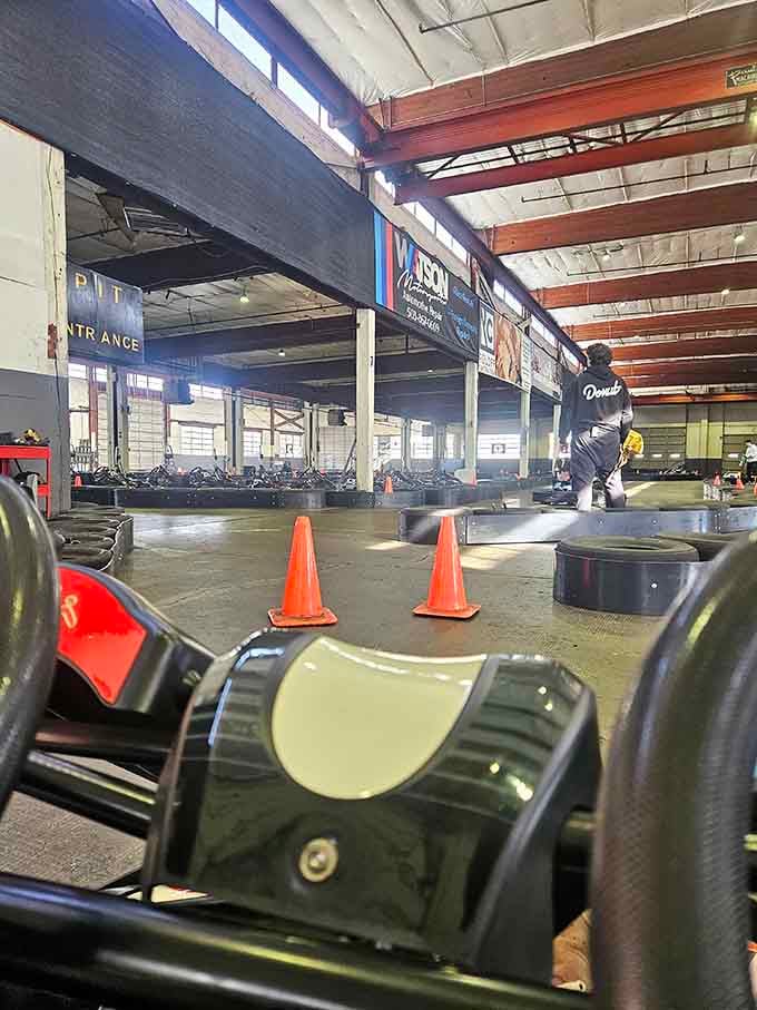 Your view from the cockpit: pure focus ahead, pure joy in your heart, pure speed under your hands.
