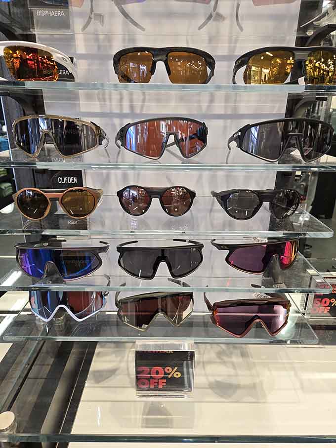 Protecting your eyes from the sun while looking mysteriously cool, because squinting isn't a good look on anyone.