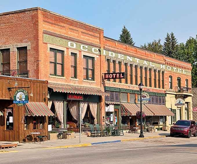 The Occidental Hotel has welcomed travelers since frontier days when "luxury" meant actual walls and a roof.