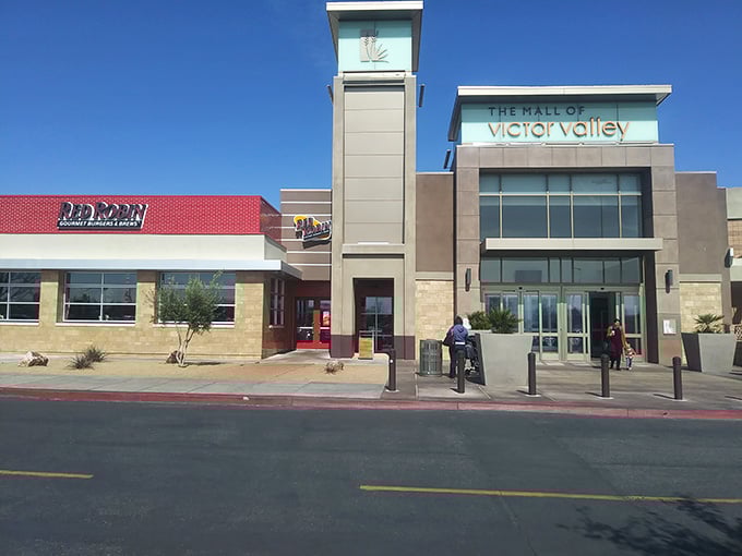 The Mall of Victor Valley provides retail therapy without the traffic nightmares of LA shopping centers&mdash;your credit card will still get a workout, though.