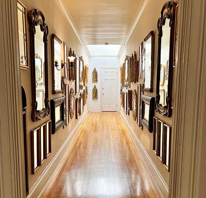 Hallways this elegant make you walk differently &ndash; suddenly you're gliding instead of shuffling to the bathroom.