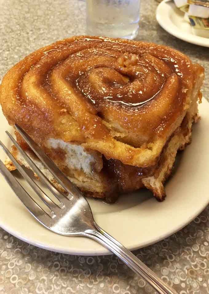 Behold the caramel roll that launched a thousand road trips and zero regrets whatsoever.