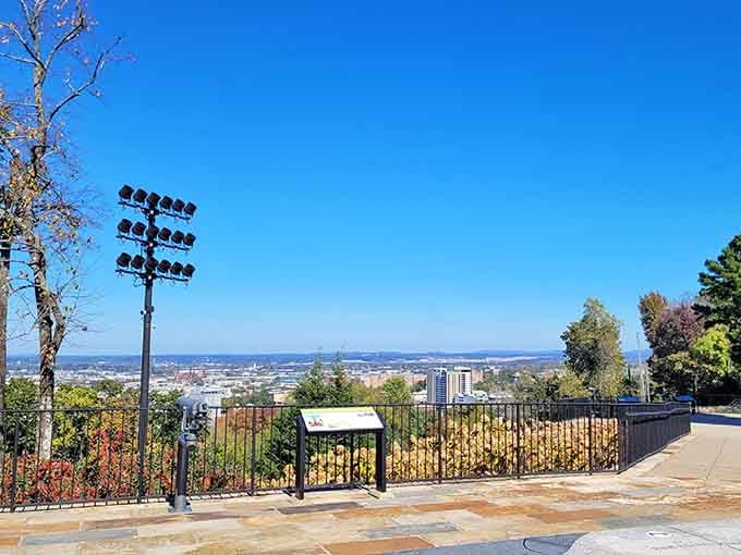The view from Vulcan's perch proves that sometimes the best seats in the house are 600 feet above sea level.
