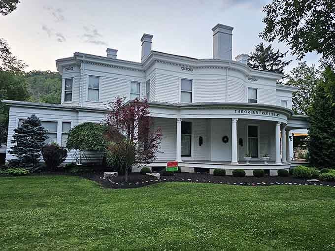 The Green Free Library stands as a testament to when buildings were designed to inspire, not just function.