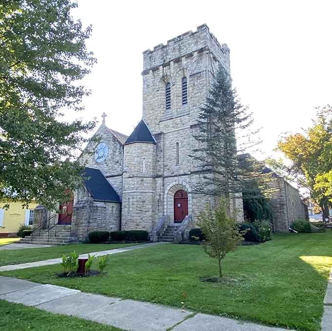 St. Paul's Episcopal Church proves that stone towers and stained glass never go out of style.