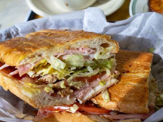 Behold the Honey Cuban Obama Sandwich, where sweet meets savory in perfectly pressed harmony that'll change your life.