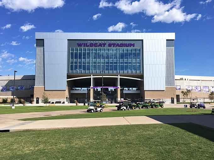 Wildcat Stadium brings college sports excitement to Abilene, where entertainment doesn't require taking out a second mortgage.