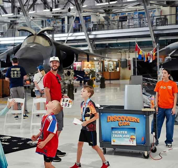 Families discover that learning about aviation history is way more fun than another afternoon scrolling through phones at home.