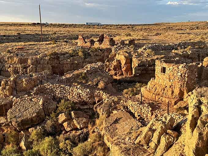 Ancient ruins bathed in golden light tell stories that predate our modern obsession with documenting everything on social media.