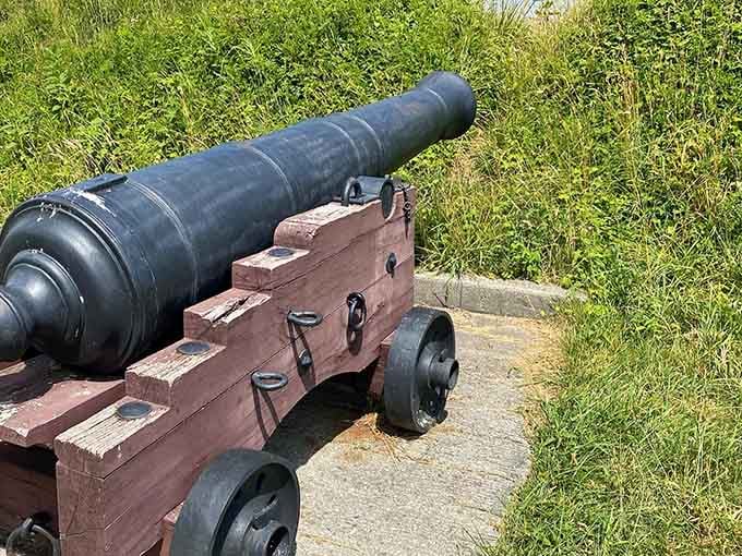 Up close with Revolutionary War artillery, where you can almost hear the echo of battles fought centuries ago.