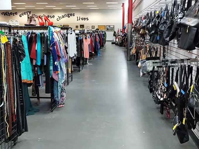 "Where every purchase changes lives" isn't just a slogan&mdash;it's the heartbeat of this thrifting paradise.