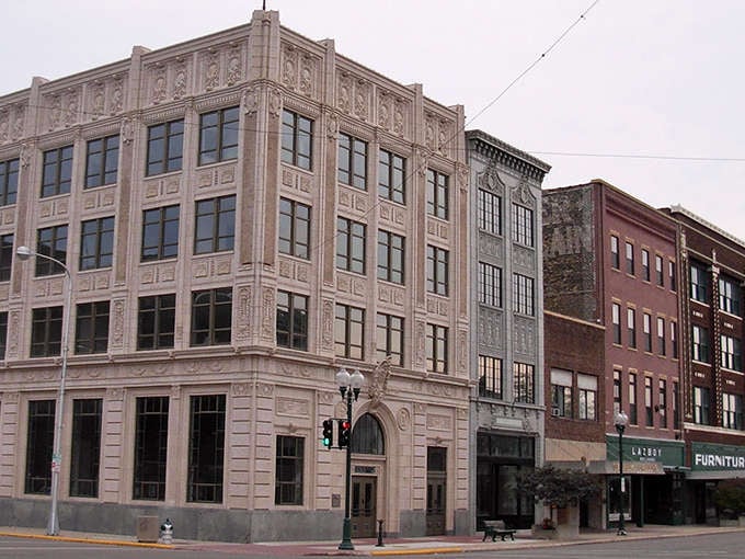 Albert Lea's downtown architecture tells stories in brick and mortar, where ornate details and classic storefronts create a living museum of small-town American design.