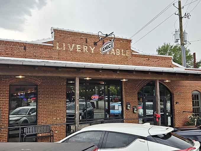 Amici's historic brick building houses pizza treasures that would make any Italian nonna proud.