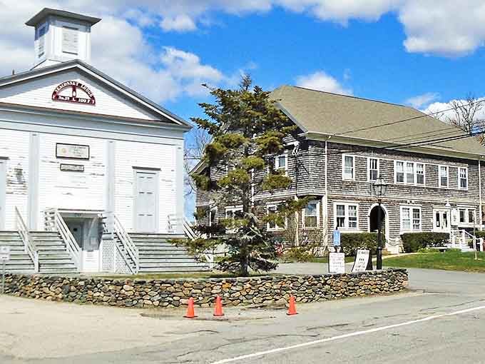 Little Compton's village center keeps things beautifully simple, like a Norman Rockwell painting come alive.